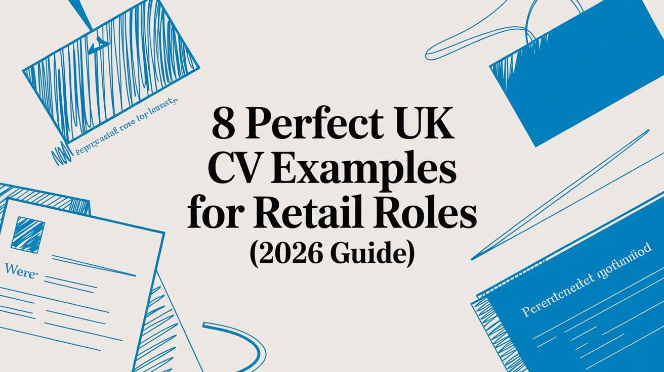 8 Perfect UK CV Examples for Retail Roles (2026 Guide) | CV Anywhere Blog