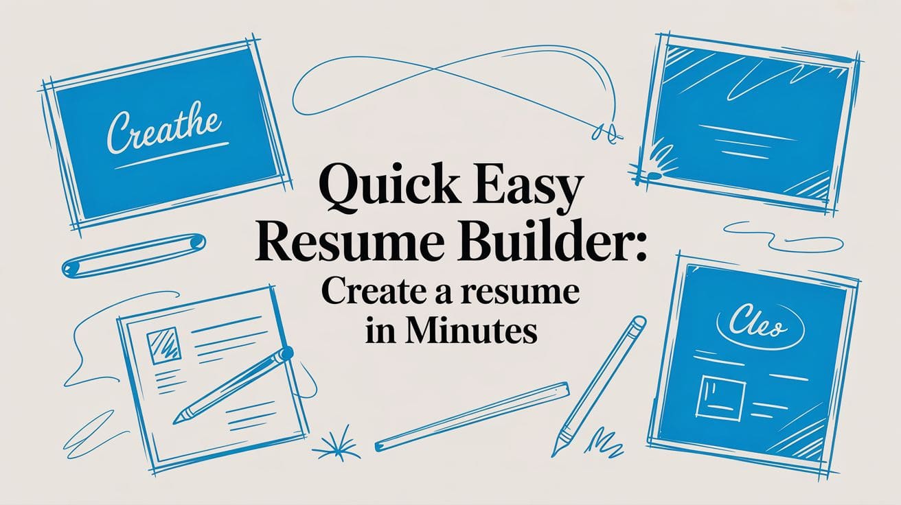 The Best Quick Easy Resume Builder: Create a Pro Resume in Under 15 ...