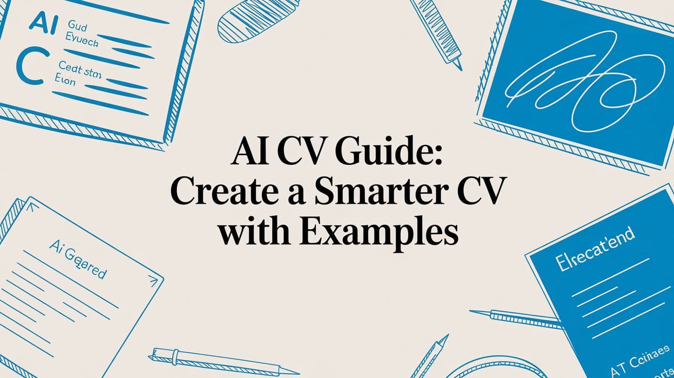 AI CV Guide: Create a Smarter CV with Examples | CV Anywhere Blog
